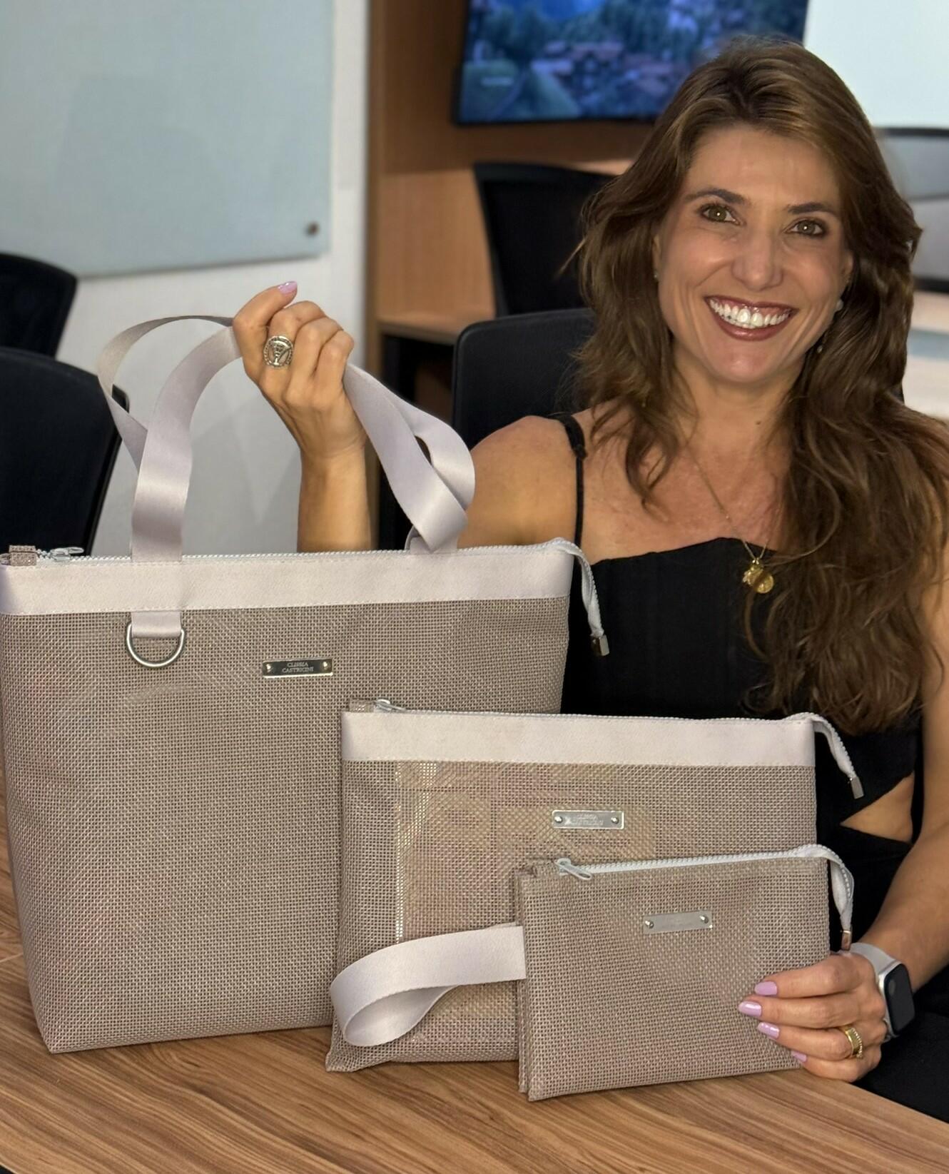 Comprar Kit Tábatha Luxo p/ Pasta, Bolsa e Carteira