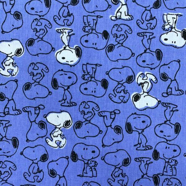 Comprar Tecido Nacional Snoopy Cores Azul 0,5X1,50 - a partir de R$20,89