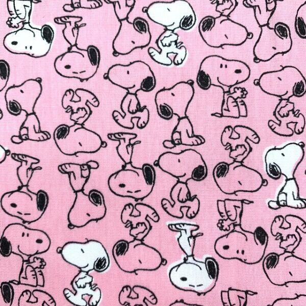 Comprar Tecido Nacional Snoopy Cores Rosa 0,5X1,50 - a partir de R$20,89