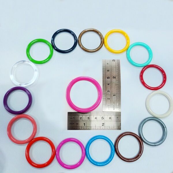 Comprar Argola de Plástico 50mm Cores Diversas c/ 12 UND - a partir de ...