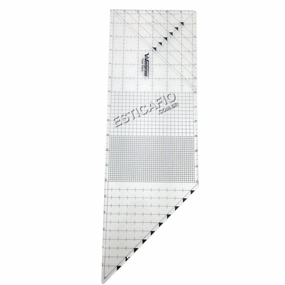 Comprar Regua De Canto Mitrado Patchwork - EsticaFio