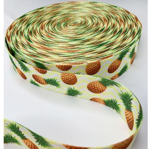 Comprar Alca De Bolsa Estampada Abacaxi Fd Chevron 1M - a partir de R$5 ...