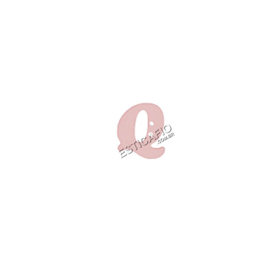 Comprar Botao P/ Apliques Patchwork Letra Q Rosa - a partir de R$2,75 ...