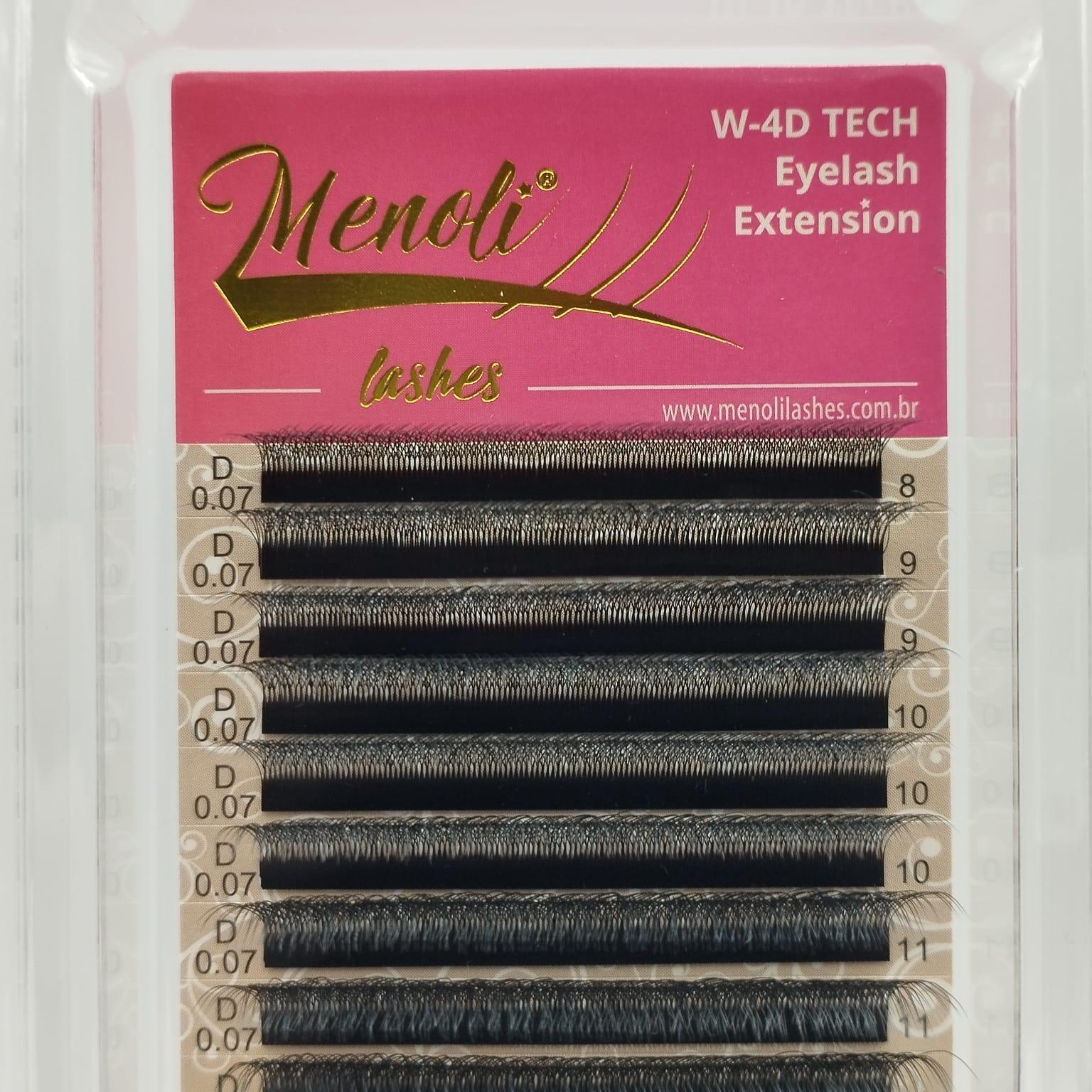 Comprar Mix Cílios W4D Menoli Lashes Espessura 0.07mm Volume Egípcio ...