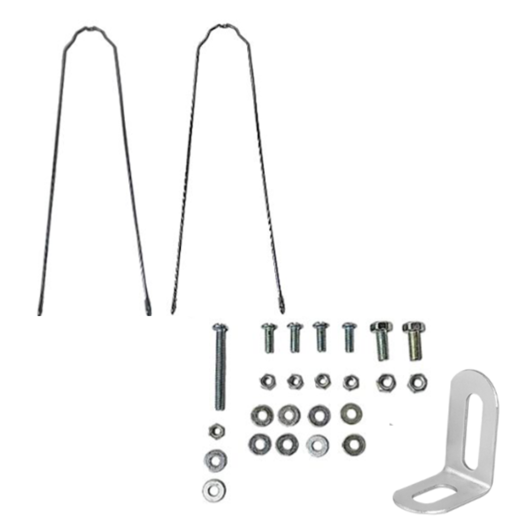 Comprar Kit Completo de Paralamas Inox Aro 26 - a partir de R$43,71 - Bike Brás