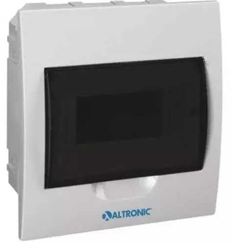 Comprar Quadro de Embutir p/ 12 Disj Din QDA-EM-TR-12 - ALTRONIC - R$75,89