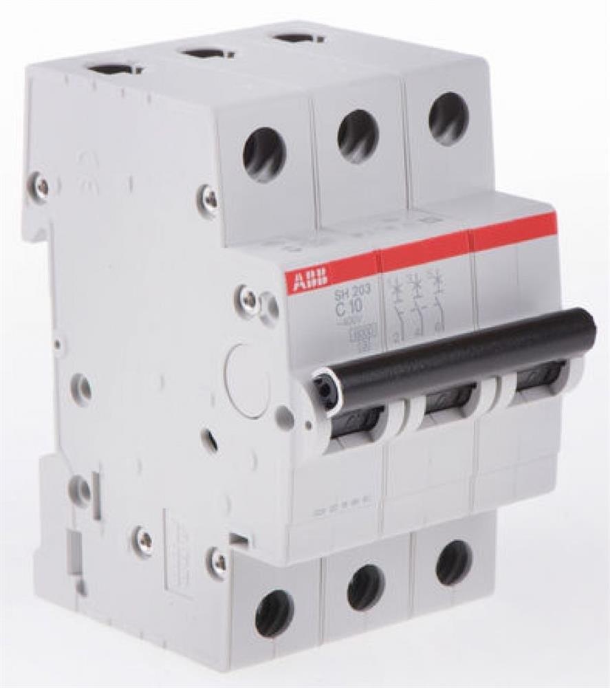 Comprar Disjuntor Tripolar 25A SH203 T-C25 - ABB - R$63,11 - Oferta Elétrica | Sua Loja de ...