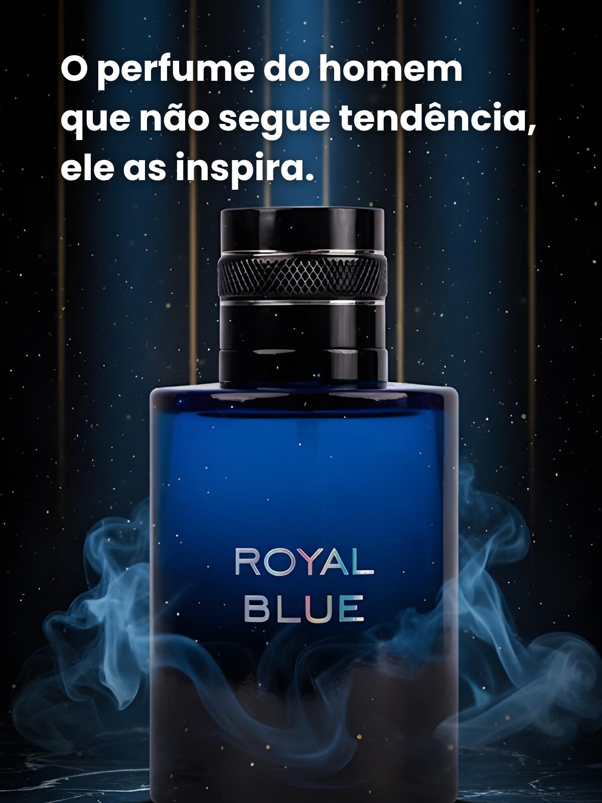 Comprar Perfume Royal Blue Masculino 100ml - Amadeirado Citrico - a ...