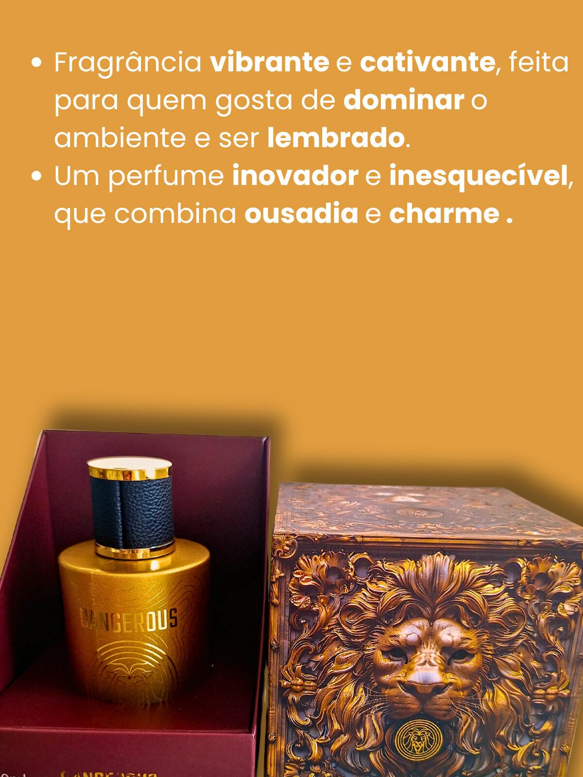 Perfume Dangerous 100ml | Amadeirado Especiado - a partir de R$151,90