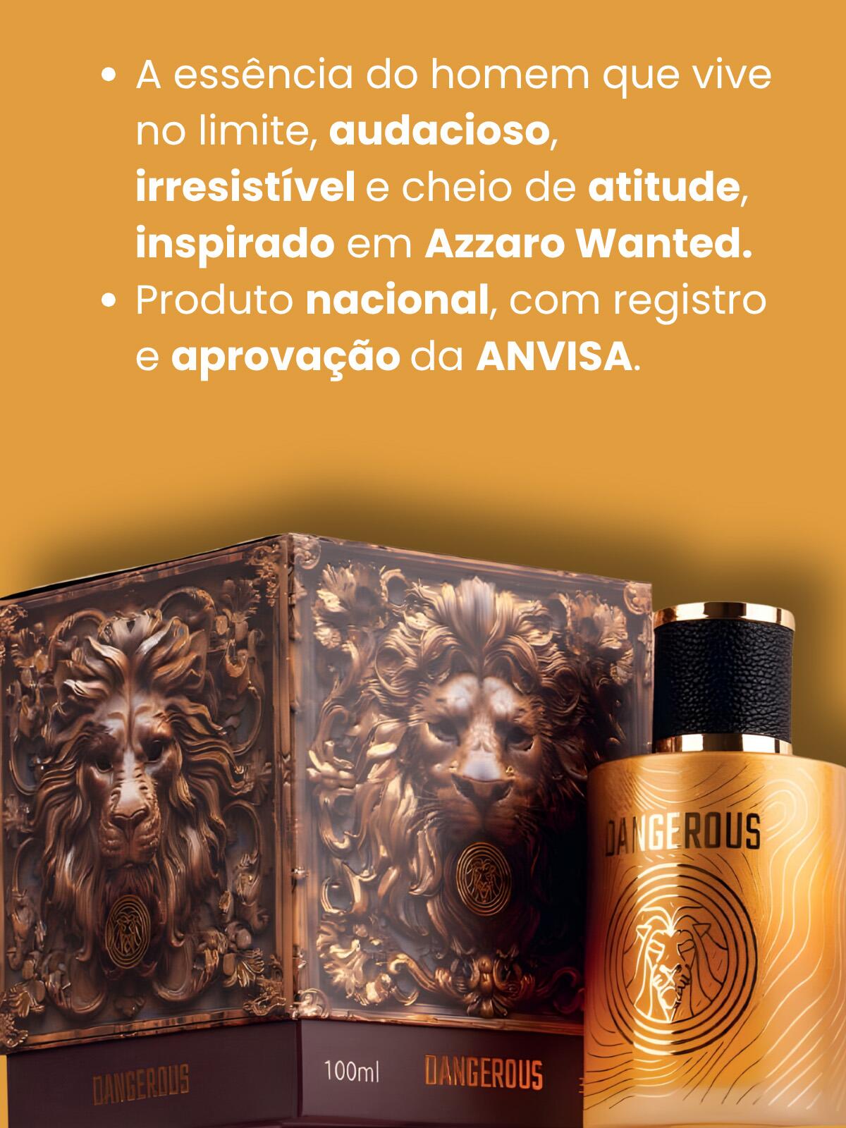 Perfume Dangerous 100ml | Amadeirado Especiado - a partir de R$151,90