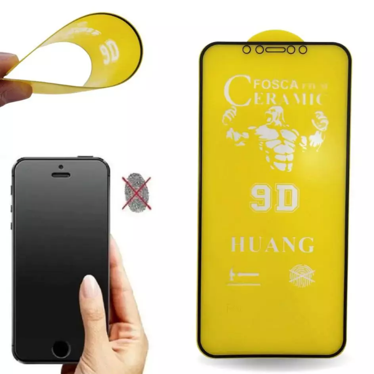 Película Cerâmica Fosca Xiaomi Linha Note