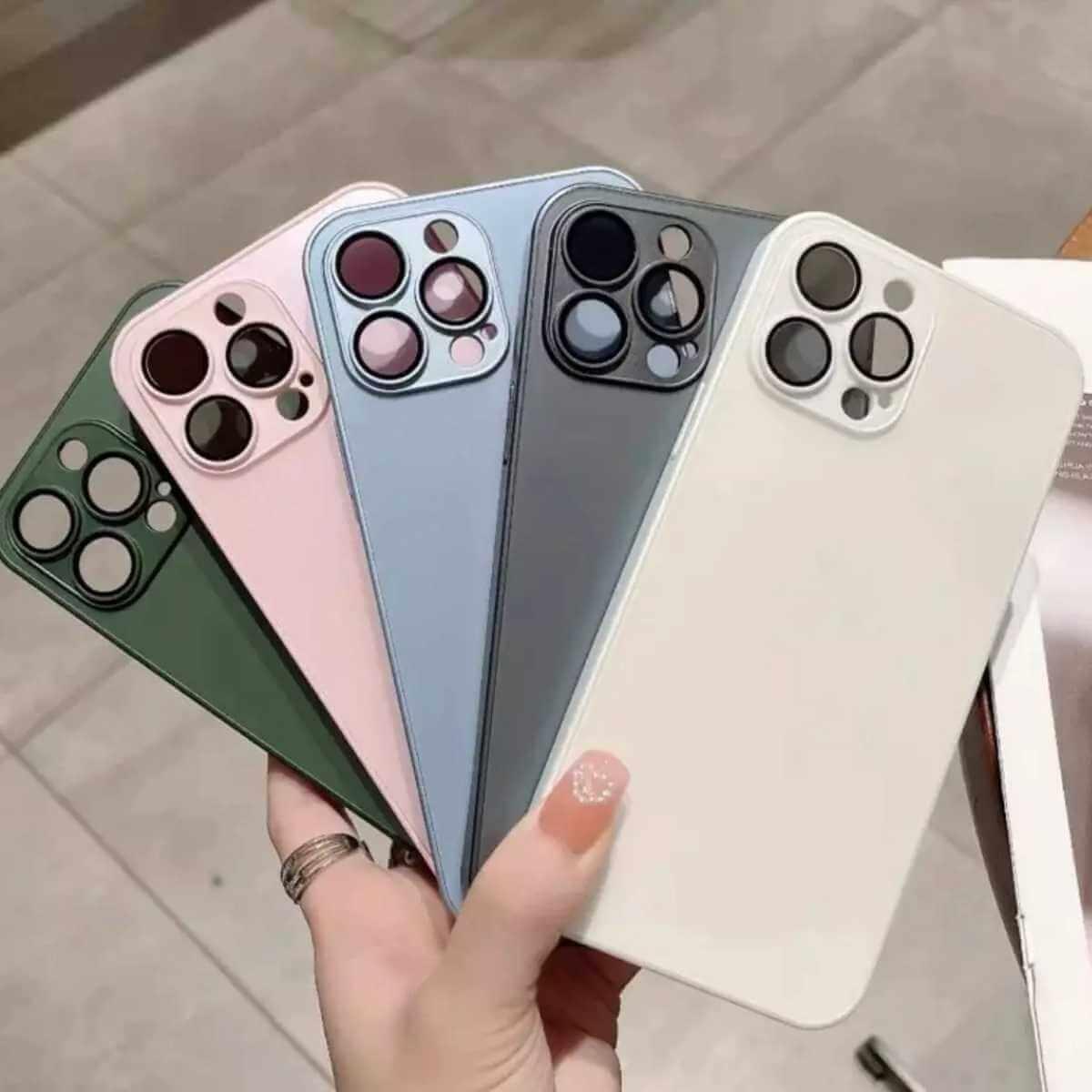 Capa Para Celular AG-Glass Vidro Com MagSafe - de R$18,52 a R$25,65