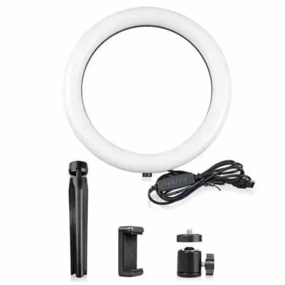 Kit Ring Light LED 8 Polegadas para lojistra shopping