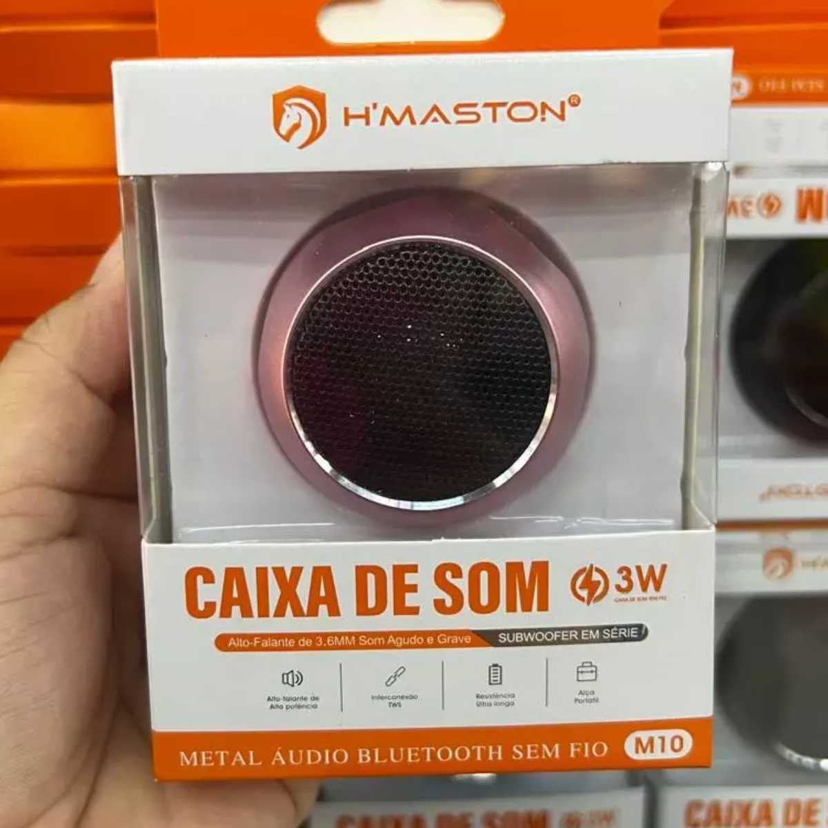 Mini Caixa De Som H'Maston M10 - a partir de R$25,65