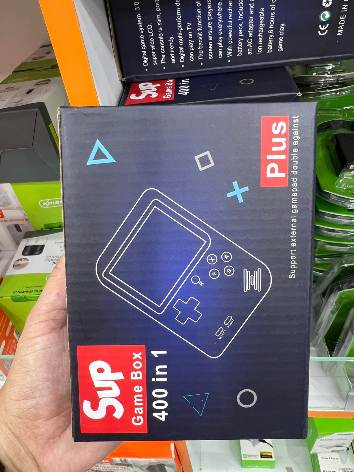 Mini Game 400 em 1 Jogos Sup Game Box