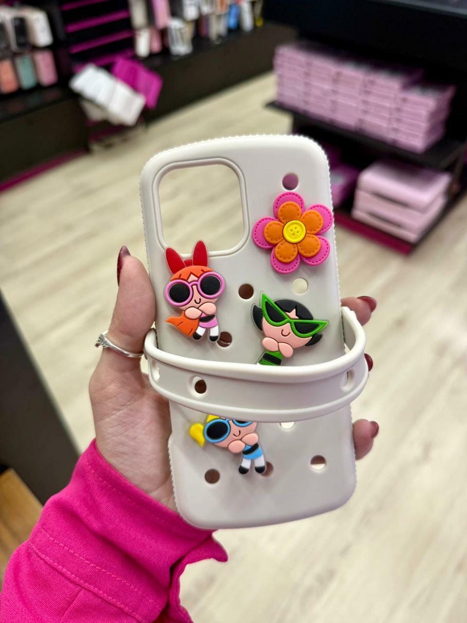 Kit Pingente Silicone Crocs 3 unid Atacado Para Capinha - a partir de R ...