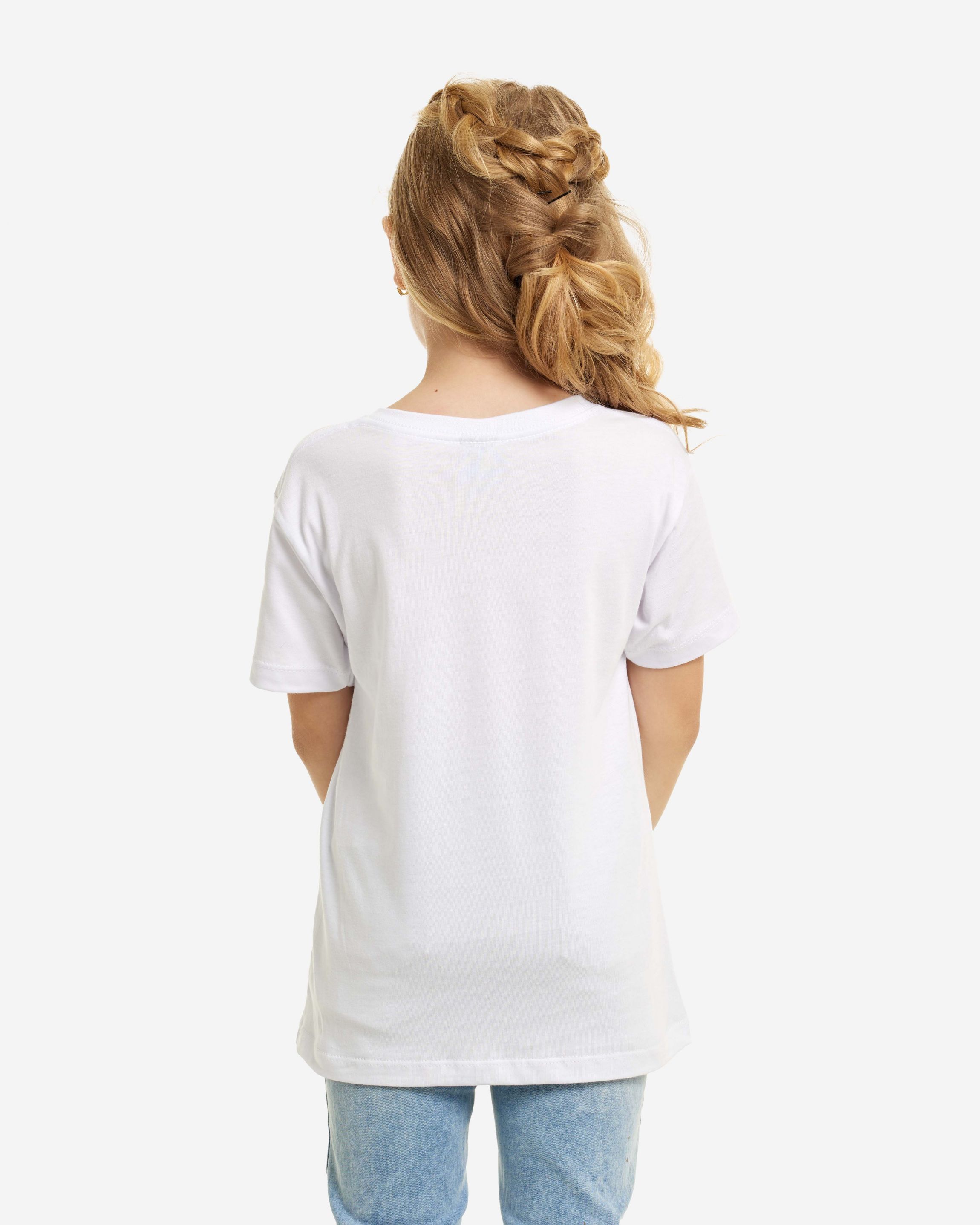 Camiseta Básica Infantil - Fio 30/1 Penteado - Cado Digital