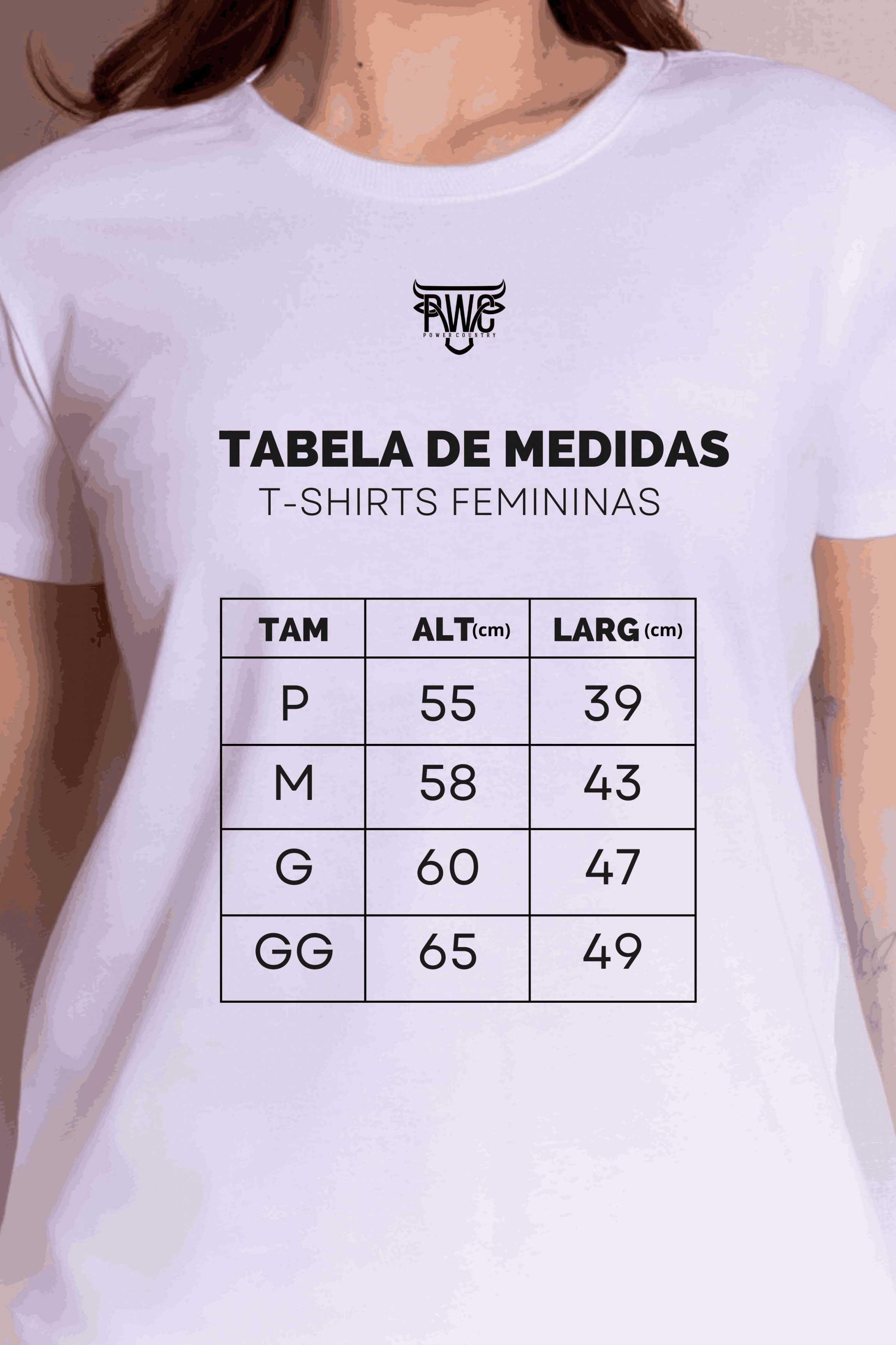 Comprar T-SHIRT FEM REF : 1895 - R$24,90 - PWC BRAND