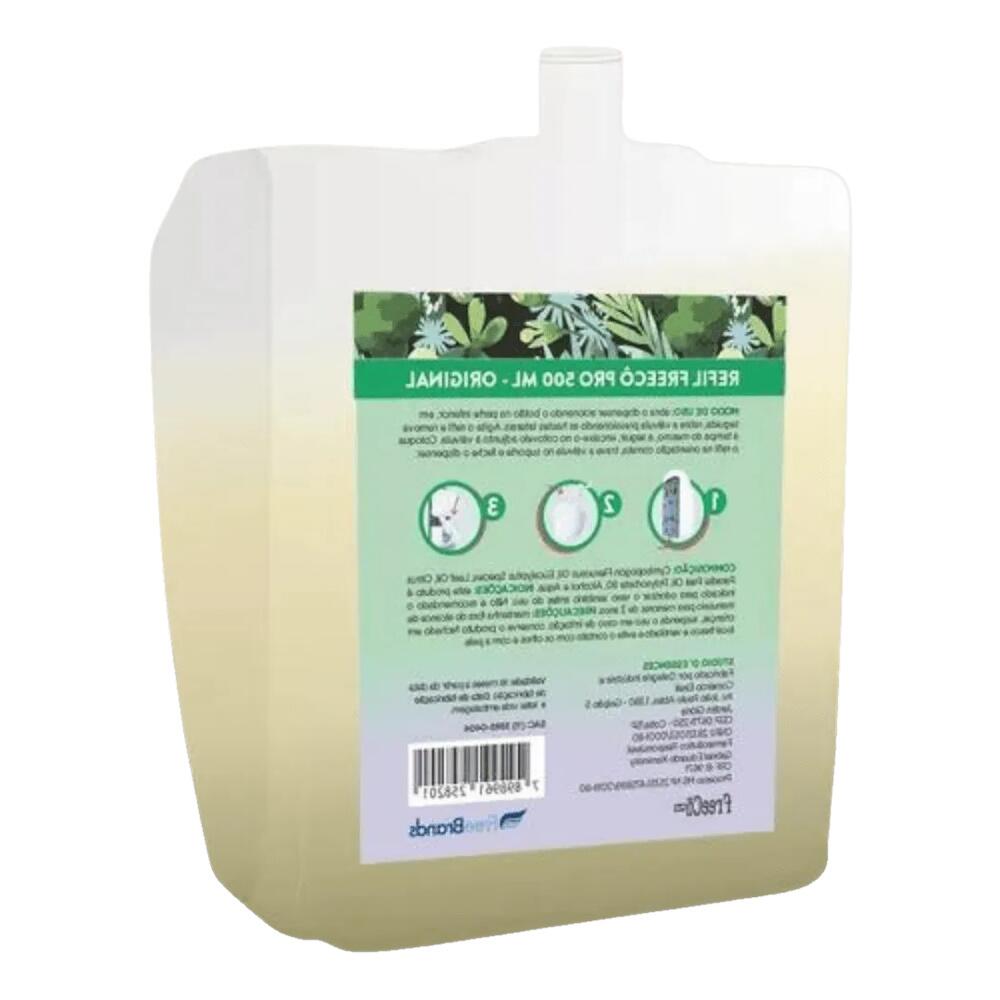 Kit dispenser Refil 500 ML Bloqueador De Odores Sanitários