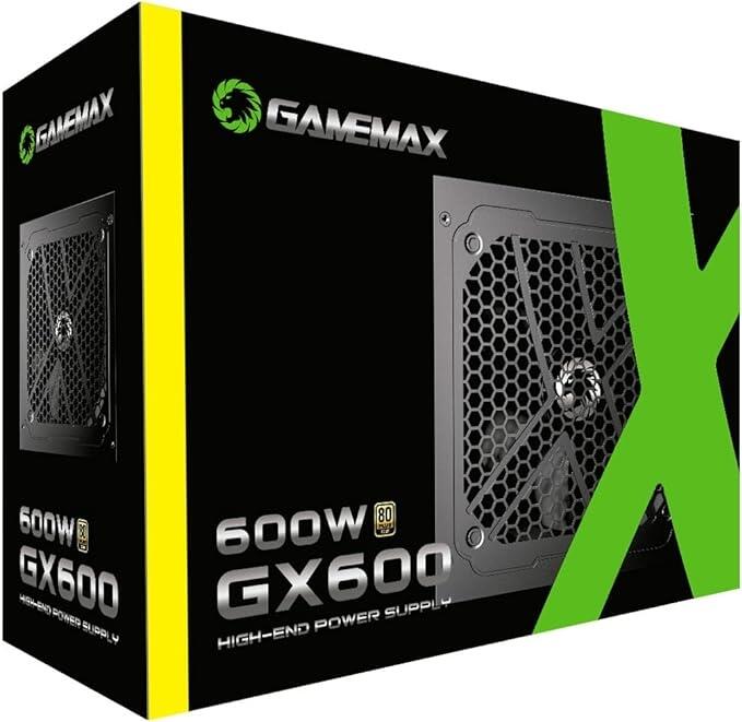 Comprar Fonte Gamemax 600W 80 plus Gold - R$520,00 - Lulinha Store