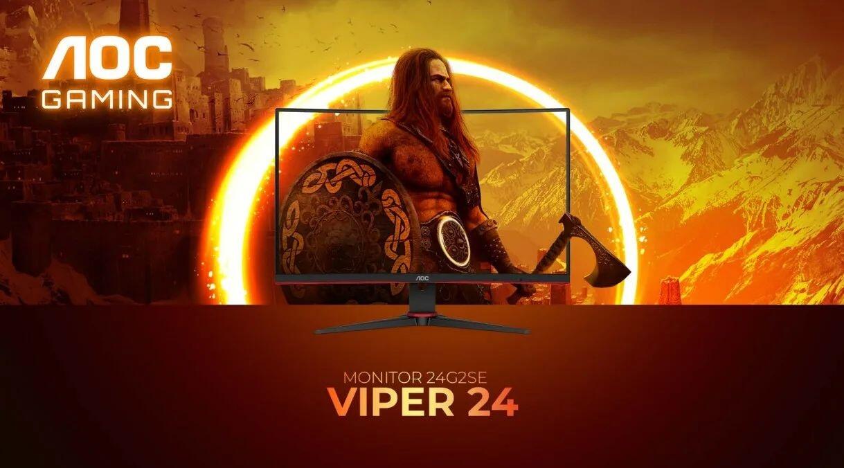 Comprar Monitor Gamer AOC VIPER 24 165Hz 1ms VA - Lulinha Store
