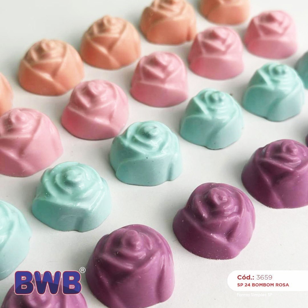 Comprar Forma BWB simples de Acetato: Bombom Rosa - 3569 - a partir de ...