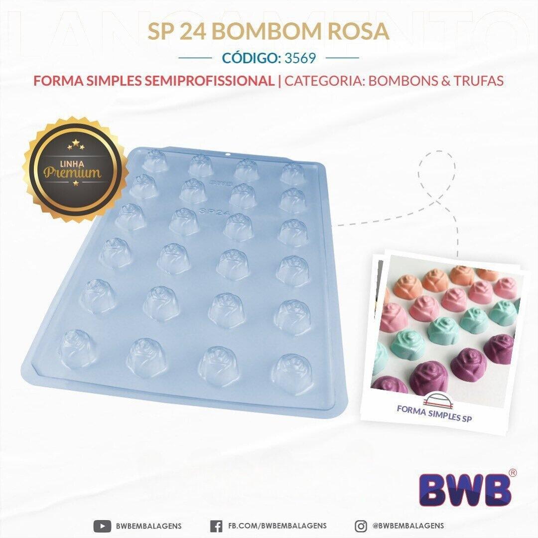 Comprar Forma BWB simples de Acetato: Bombom Rosa - 3569 - a partir de ...