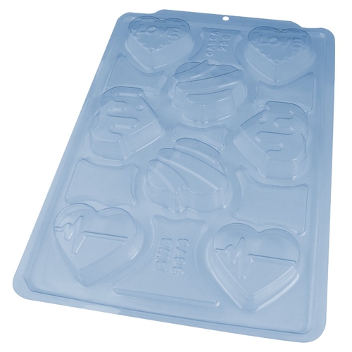 Comprar Forma BWB Semiprofissional com Silicone (3 partes): CORAÇÕES ...