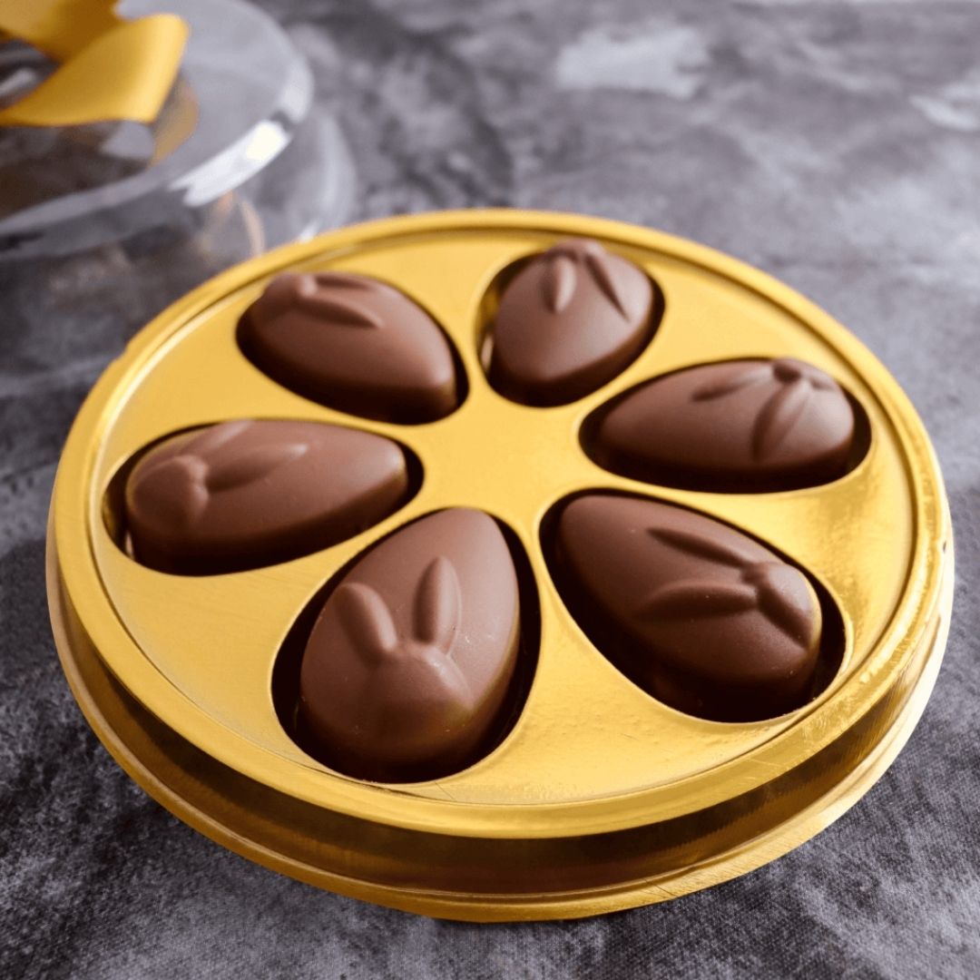 Comprar 10 un - Embalagem BWB - CAIXA P/ BOMBONS GOURMET - DOURADO ...