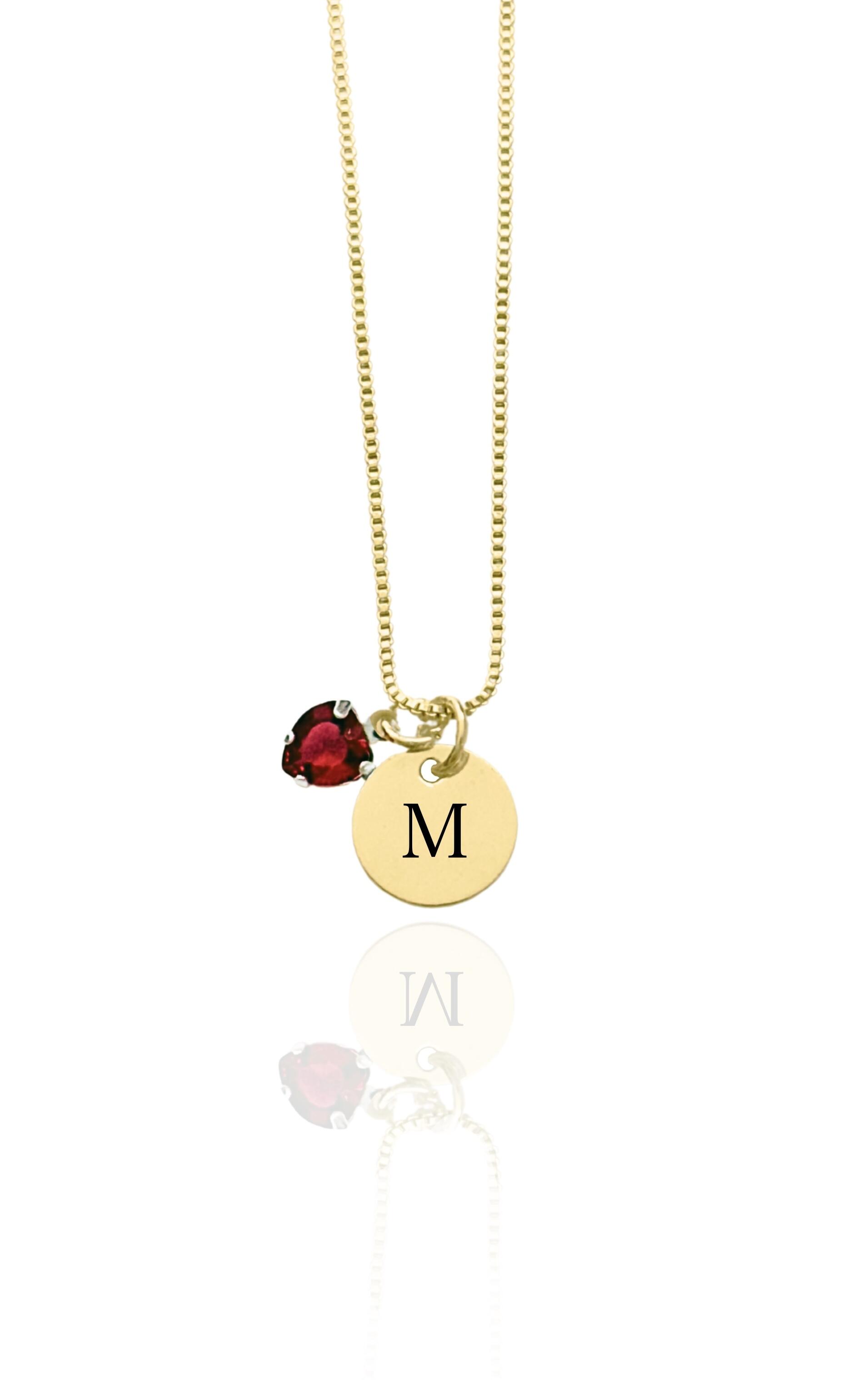 Comprar Colar Inicial Medalha P (Leia a descrição) - a partir de R$85,40