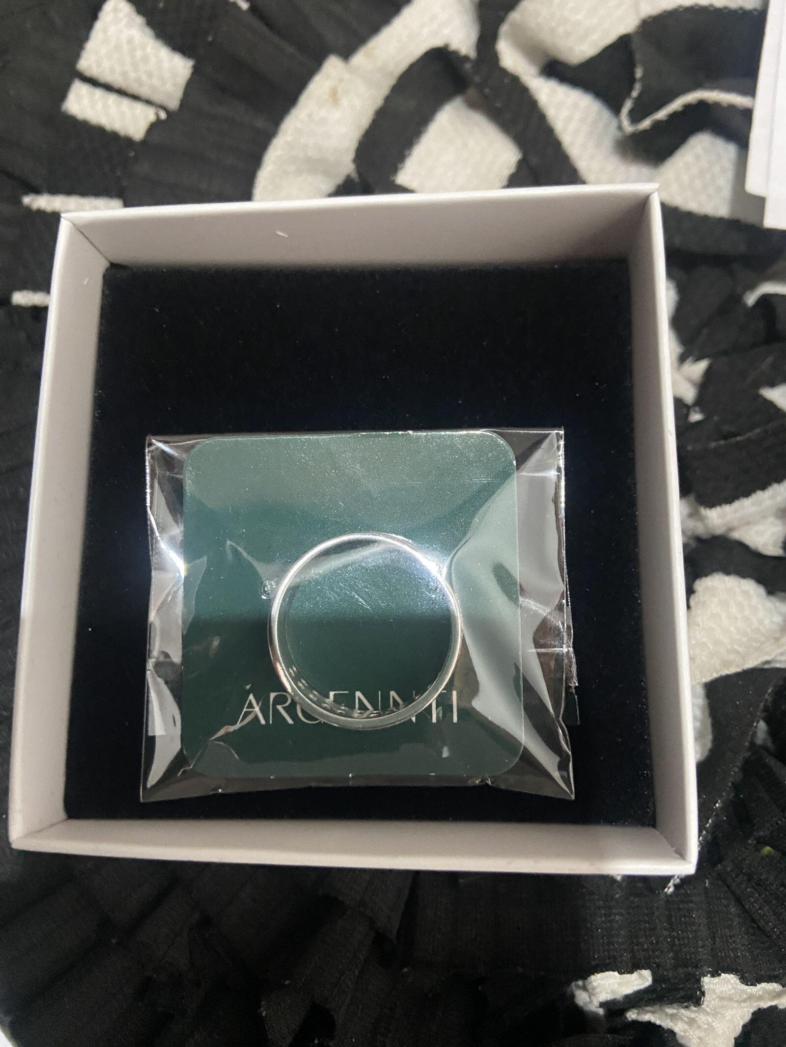 Comprar Anel de Prata Cravejado Preto Slim
