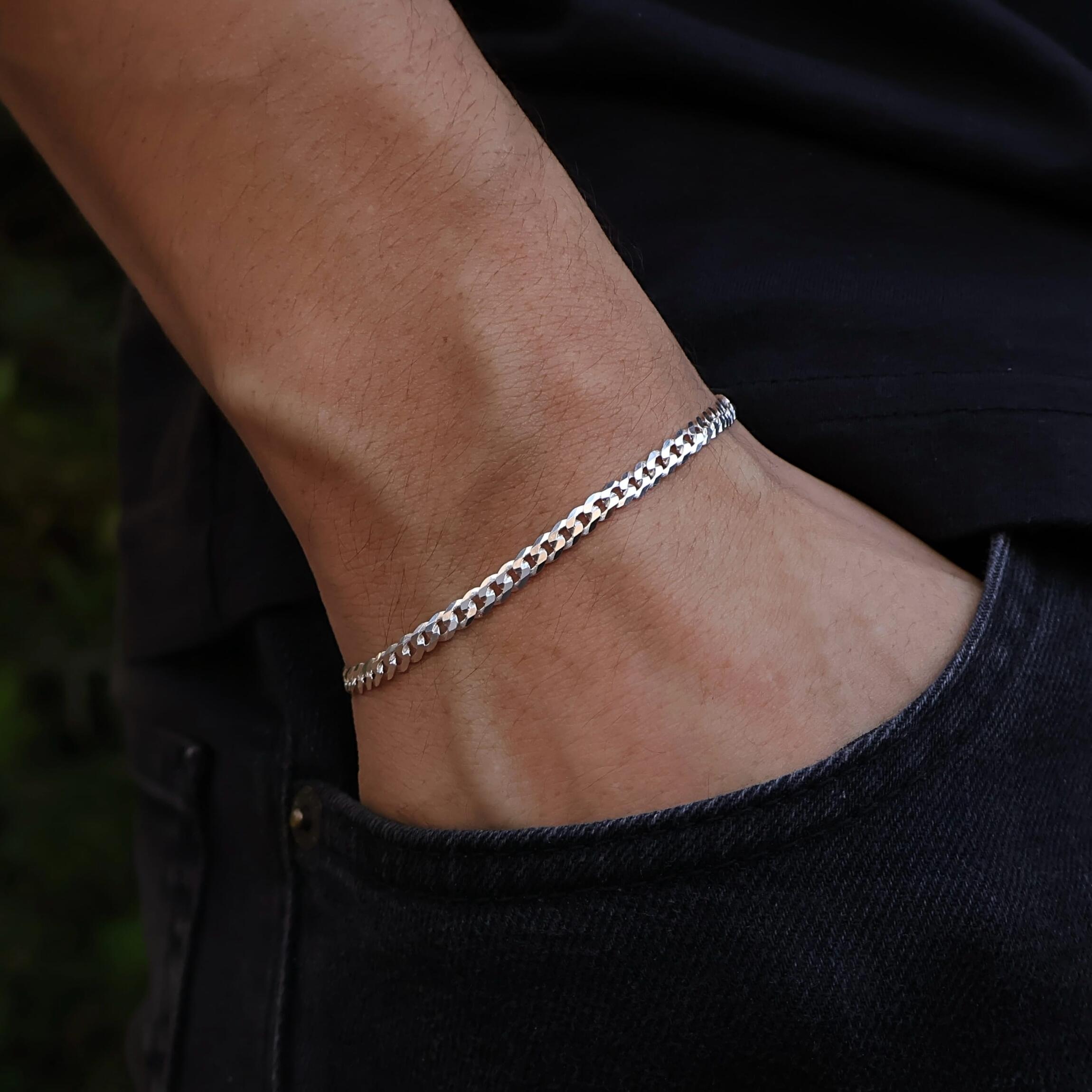 Comprar Pulseira Grumet 4 mm Masculina em Prata 925 - de R$207,00 a R ...