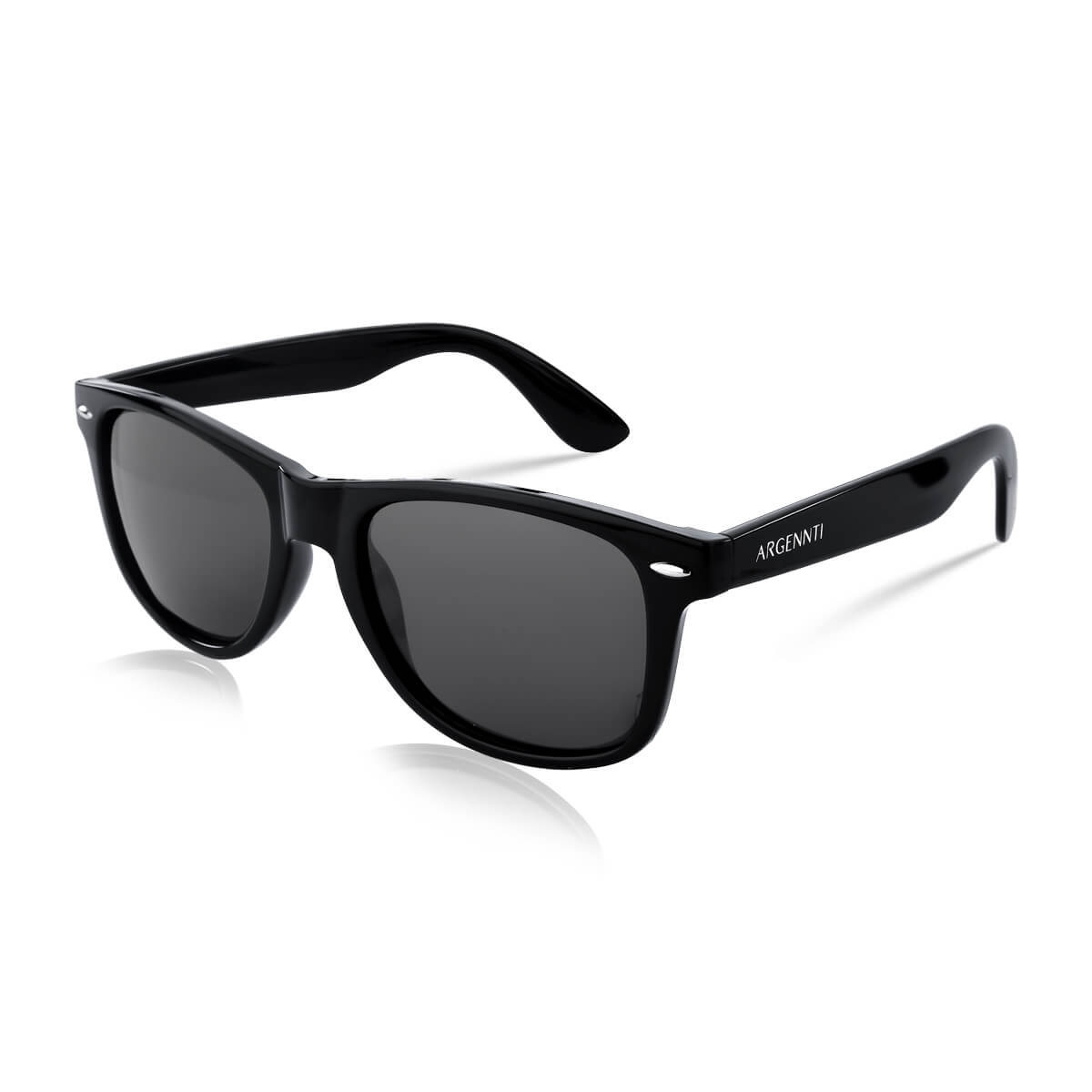 Óculos de Sol Retangular Los Angeles Preto | Argennti - R$189,00