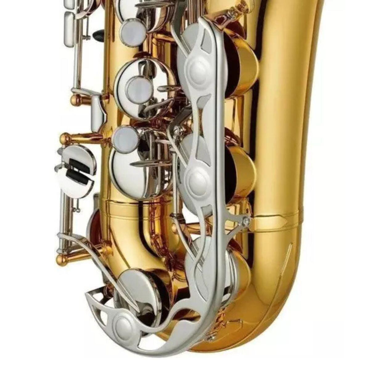 Saxofone Alto Mib Yamaha YAS-26ID Dourado | Desempenho Acessível e Som ...