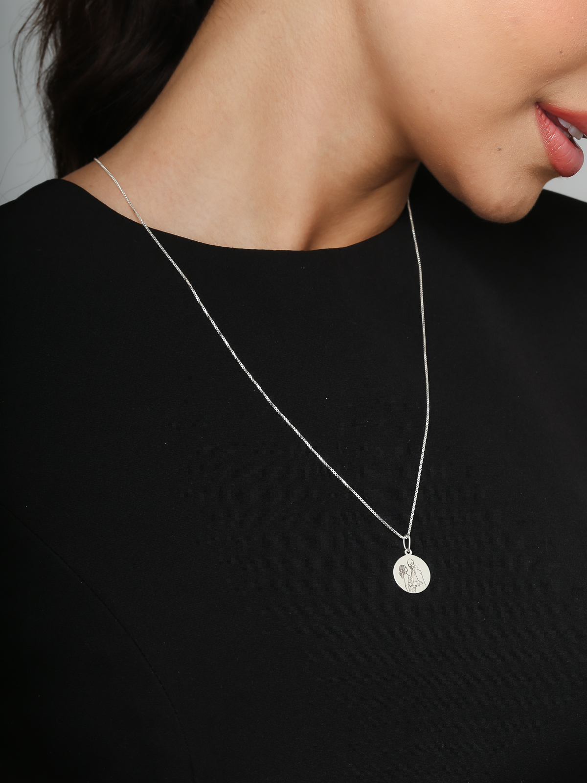 Colar de Prata Inicial e Data | Presente Personalizado - de R$123,40 a ...