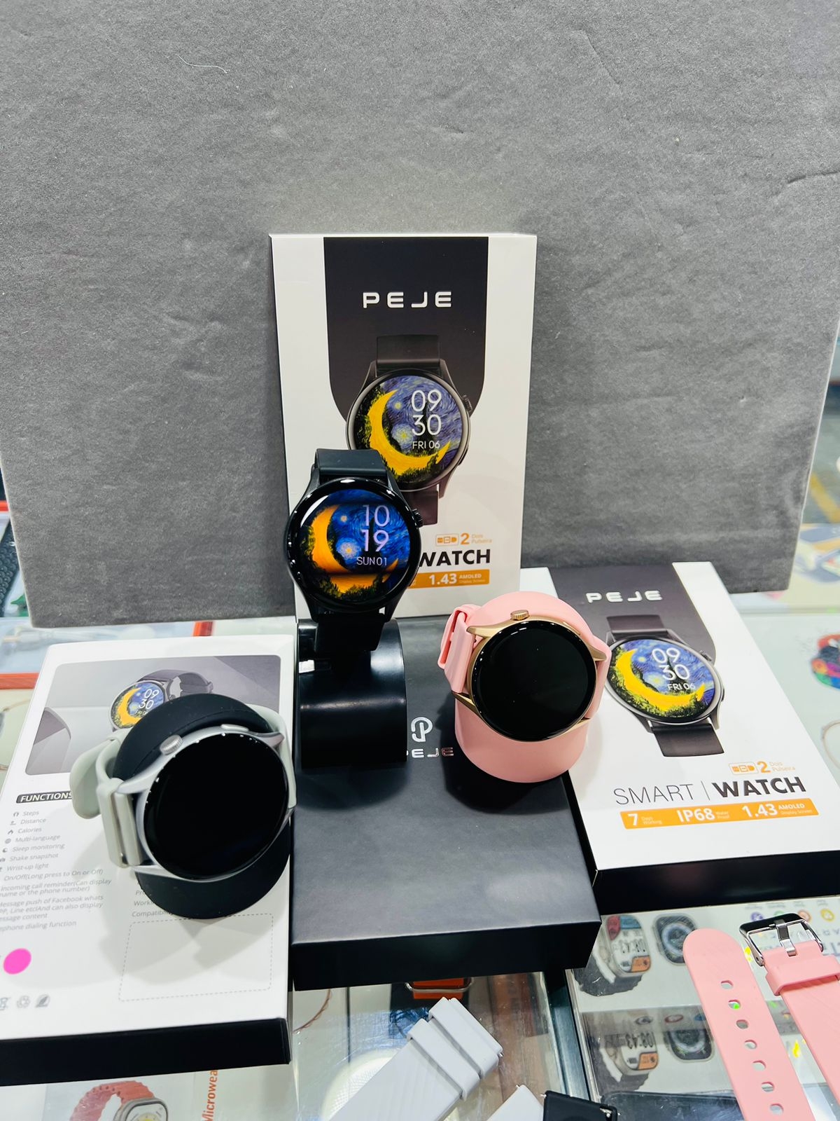 Comprar Smartwatch Peje wz10 serie 10 Preto a prova dagua IP68 - R$129 ...
