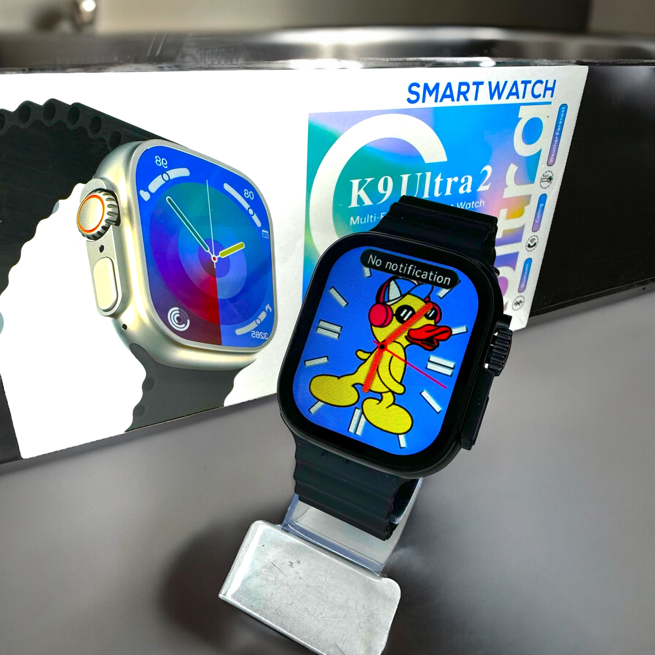 Comprar Relógio Smartwatch K9 Ultra 2 série 9 Ultra Preto, com 2 ...