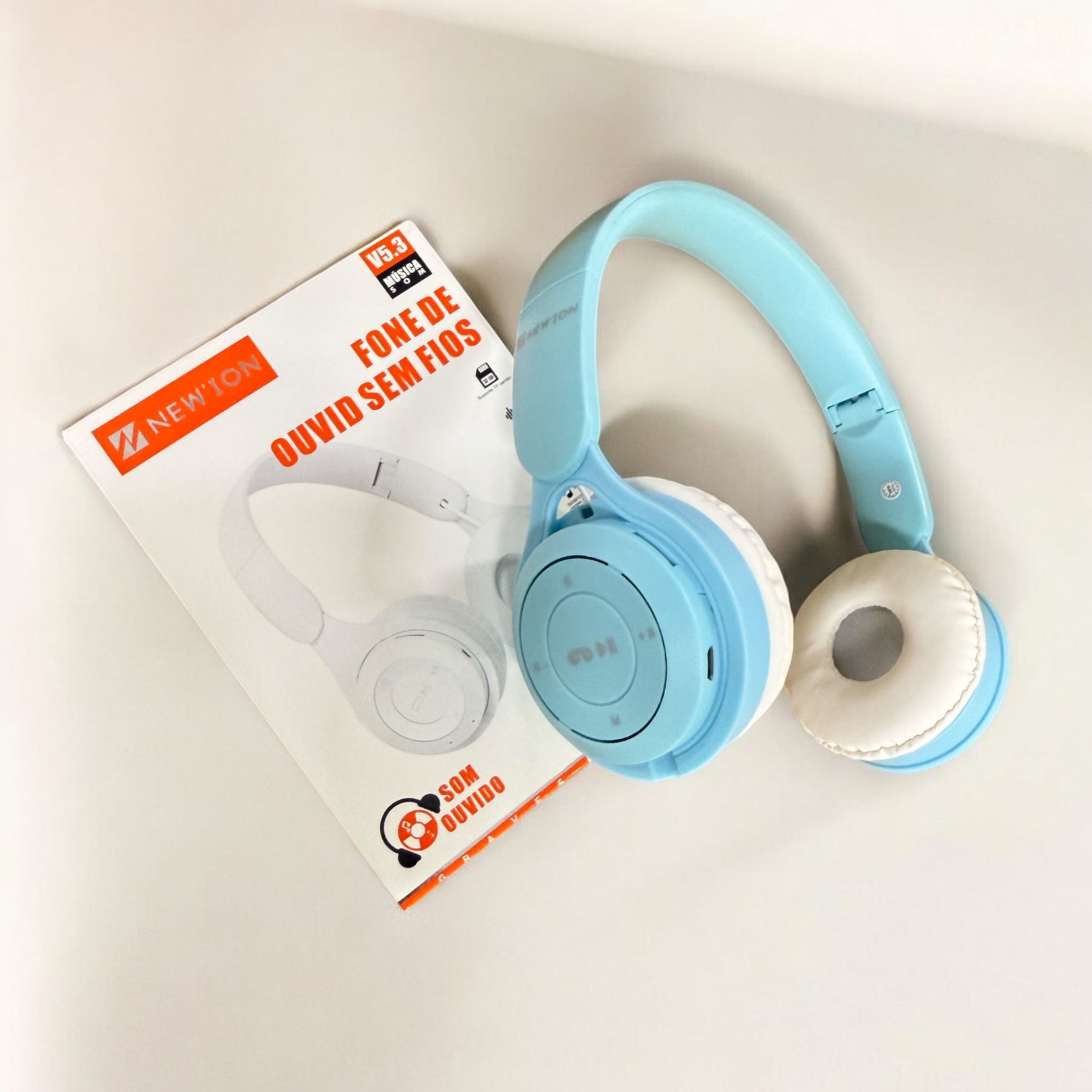 Comprar Fone Bluetooth 10 metros de alcance New'iow Som Puro V5.3 Cores - Rélógios no Atacado