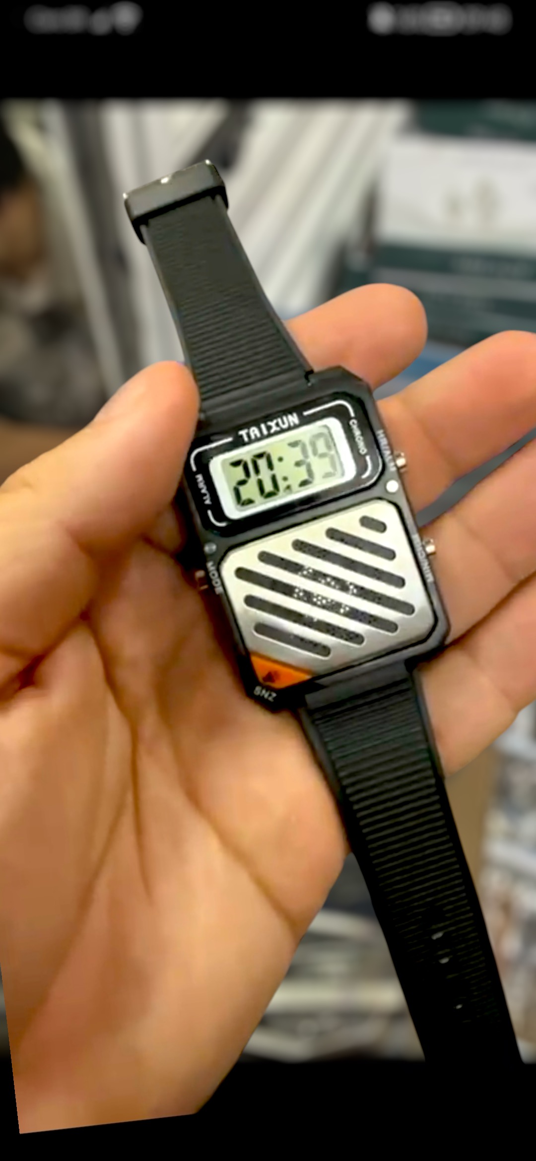 Comprar Relógio Fala a Hora Taixun - R$19,99 - Rélógios no Atacado