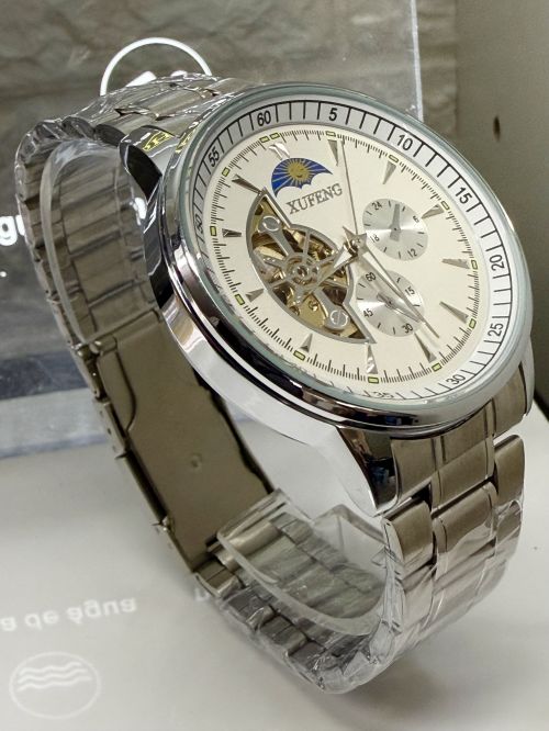 Comprar Relógio Xufeng Barão Automático a prova d?água com caixa - Rélógios no Atacado