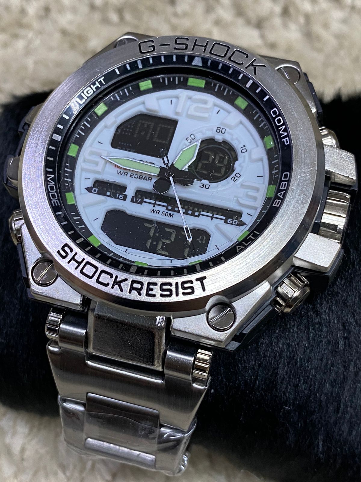 Comprar Relógio Masculino G-Shock Metal Iron Man 2022 P/aço Prata ...