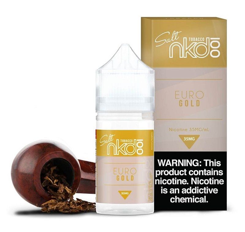 Juice NicSalt Euro Gold - Tobacco | Naked 100