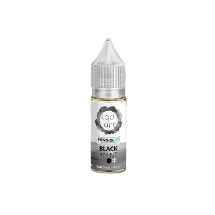 Juice NicSalt Black Mint - Menthol | LQD Art