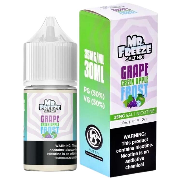 Mr. Freeze: Juice NicSalt Grape Green Apple Frost