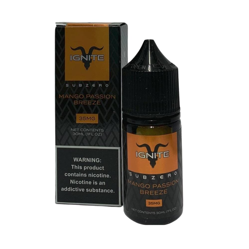 Ignite: Juice NicSalt Mango Passion Breeze Subzero