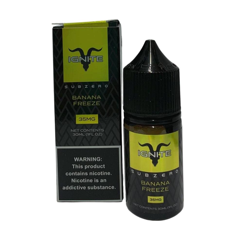 Ignite: Juice NicSalt Banana Freeze Subzero