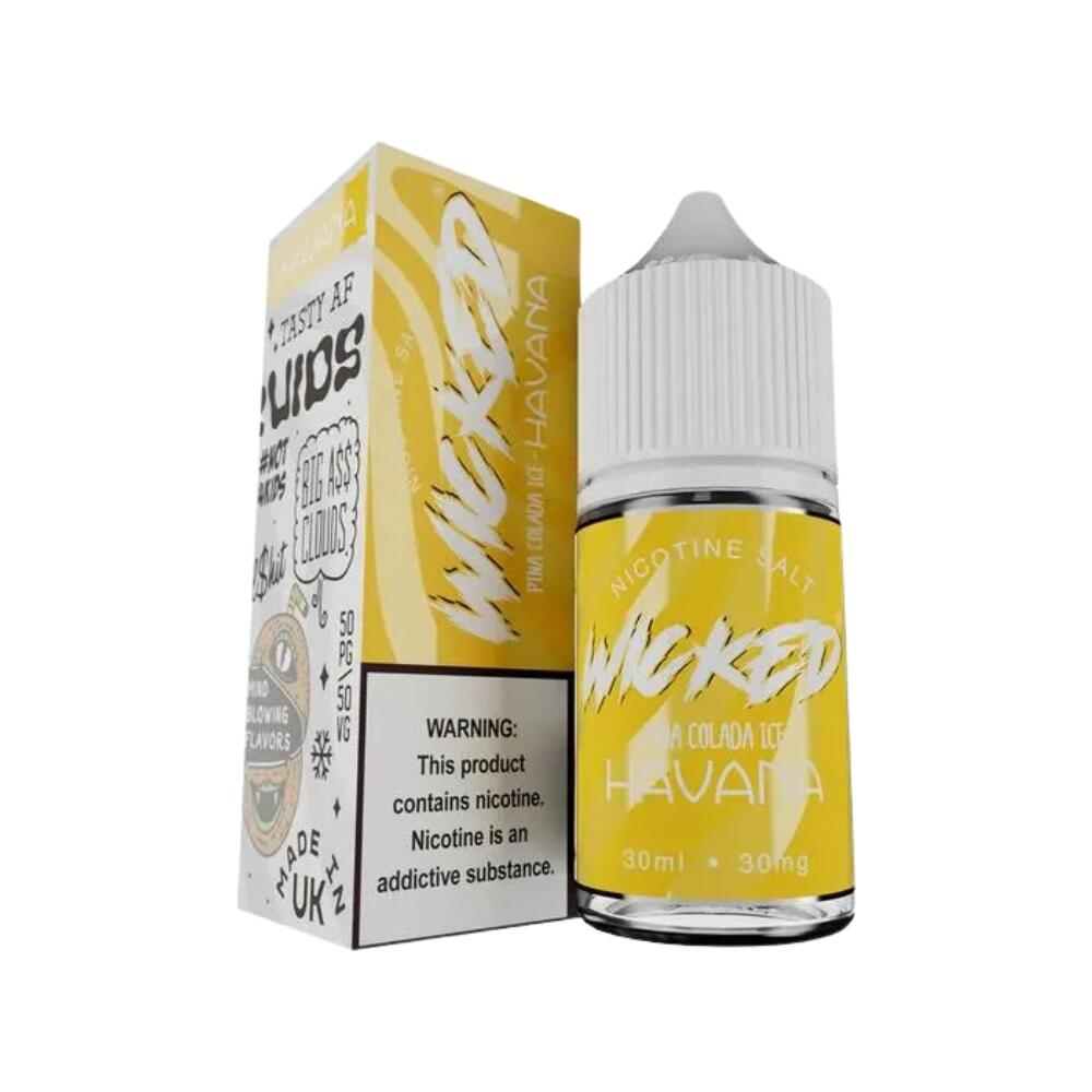 Wicked: Juice NicSalt Pina Colada Ice - Havana