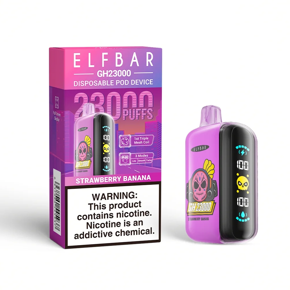 Elfbar: pod descartável GH23000 - 23000 puffs de qualidade