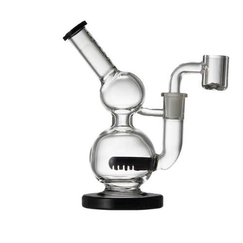 Groove: Bong Micro Round Glass Rig para ervas secas