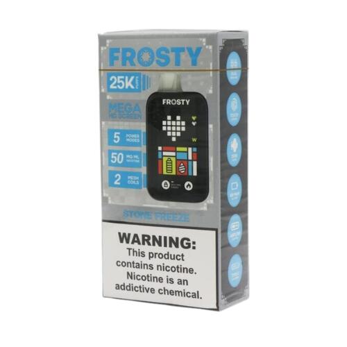 Frosty: Pod Descartável Mega 25K - 25000 Puffs